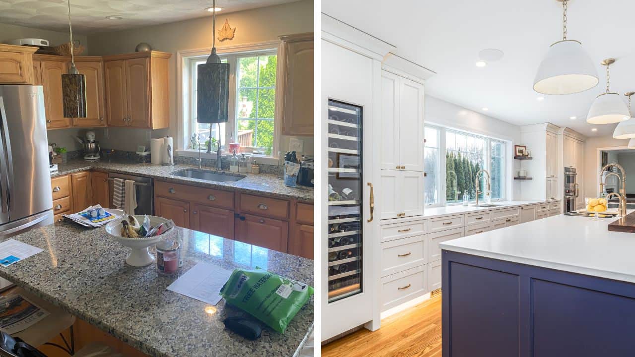Behind the Project: Crisp + Clean New England Style Kitchen Our Blog
